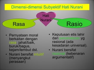 Hati nurani | PPT