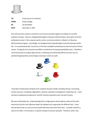 Hats | DOCX