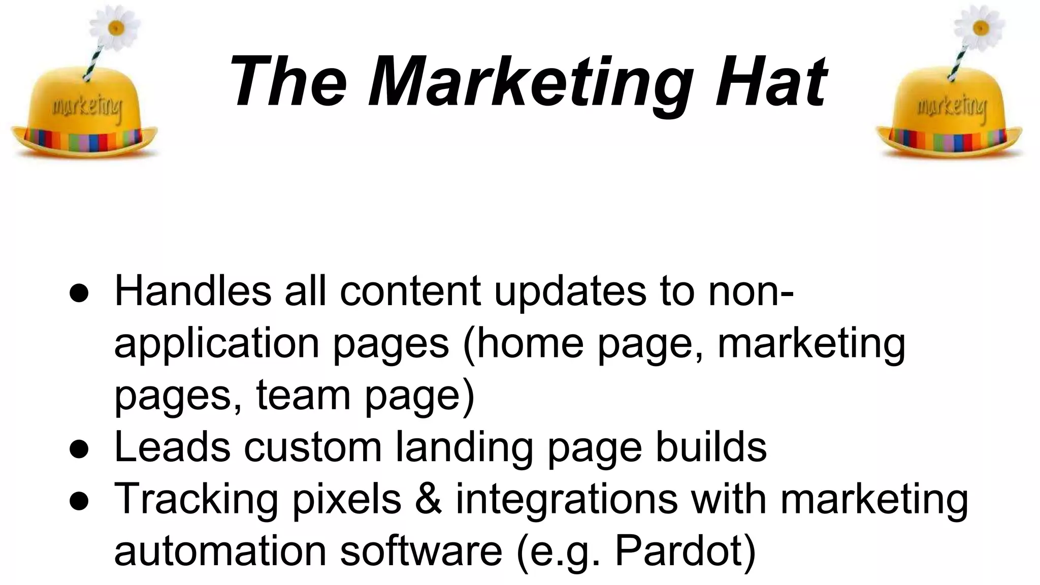 Hats are the new leadership | PPT