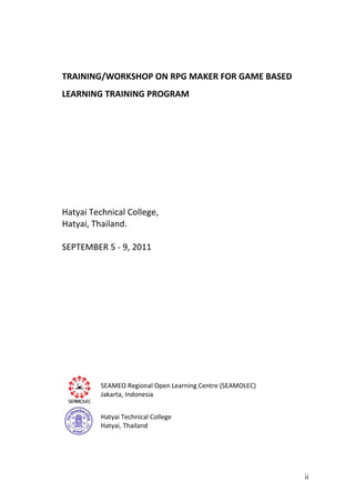 @Hatyai technical college | PDF | Educational Video Games | Video Game ...