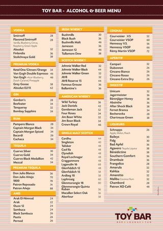 Ha tza'atzua latest english menu 13 dec12 | PDF