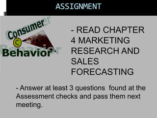 Chapter 3- Consumer Behavior | PPTX