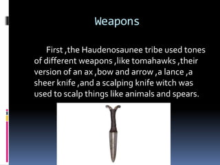 Haudenosaunee timothy klug | PPTX