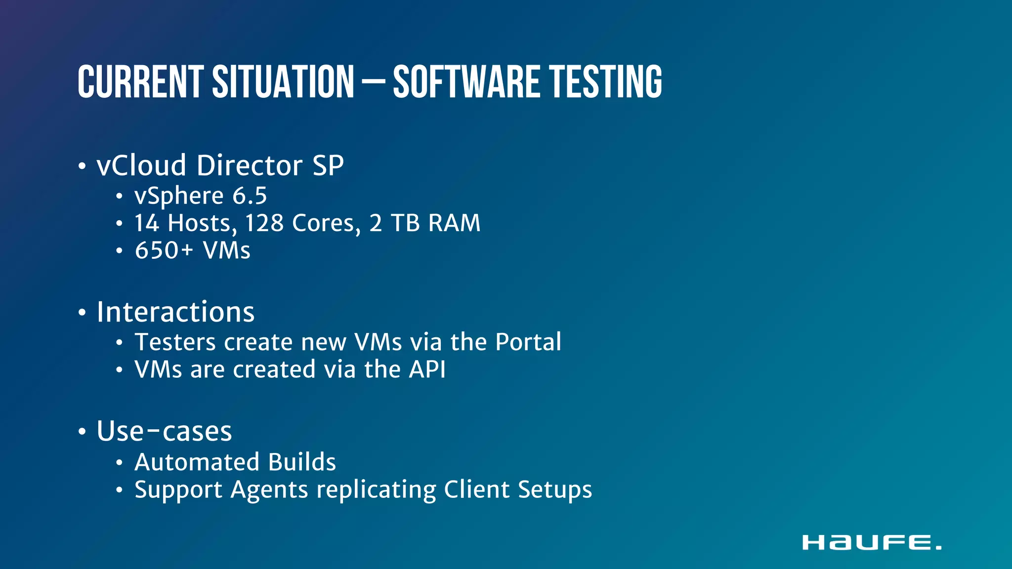 Replacing vCloud with OpenNebula | PPT