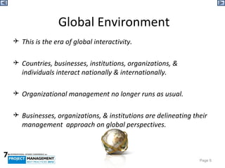Global project management | PPT