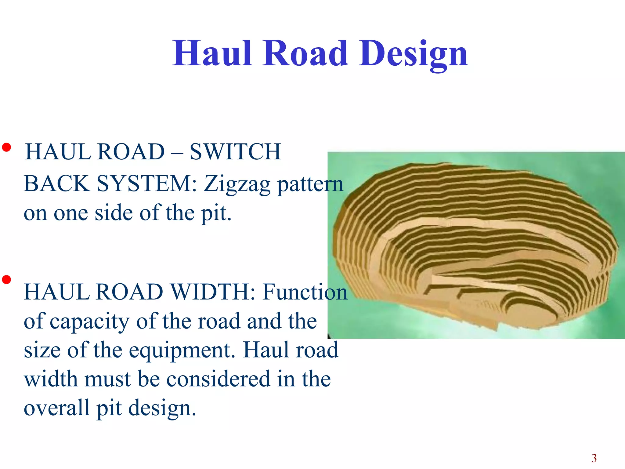 Haul road design | PDF