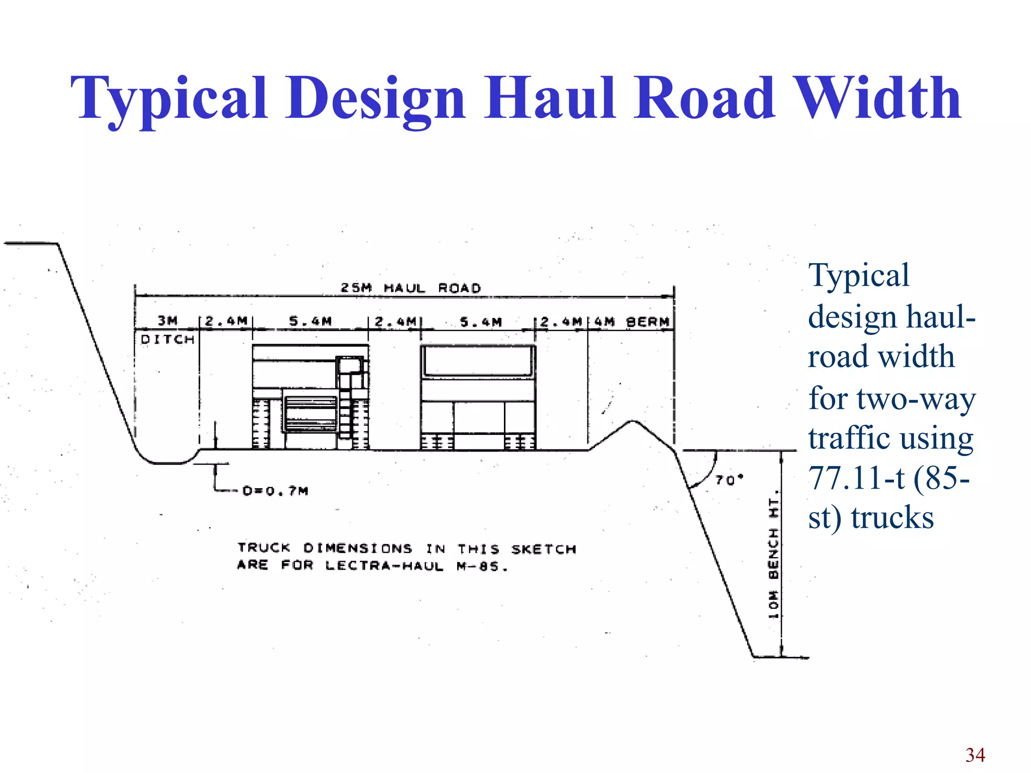 Haul road design | PDF