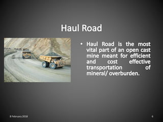 Haulroad design | PPTX | Geology | Science