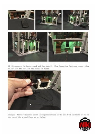 Manual Instruction Led Light for LEGO 10228 Haunted House Brick Kits | PDF