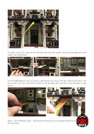 Manual Instruction Led Light for LEGO 10228 Haunted House Brick Kits | PDF