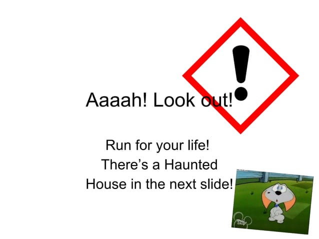 Haunted house | PPT