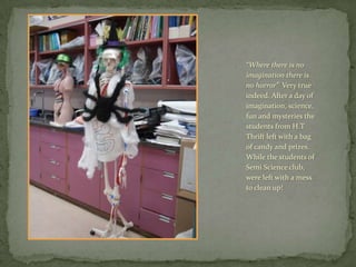 Haunted Science at Semiahmoo Secondary | PPTX