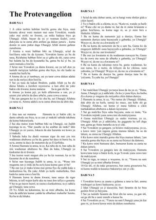 Hausa - The Protevangelion.pdf