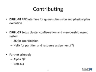 Understanding the Value and Architecture of Apache Drill | PPT