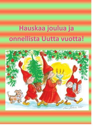 Hauskaa Joulua Ja Onnellista Uutta Vuotta | DOCX