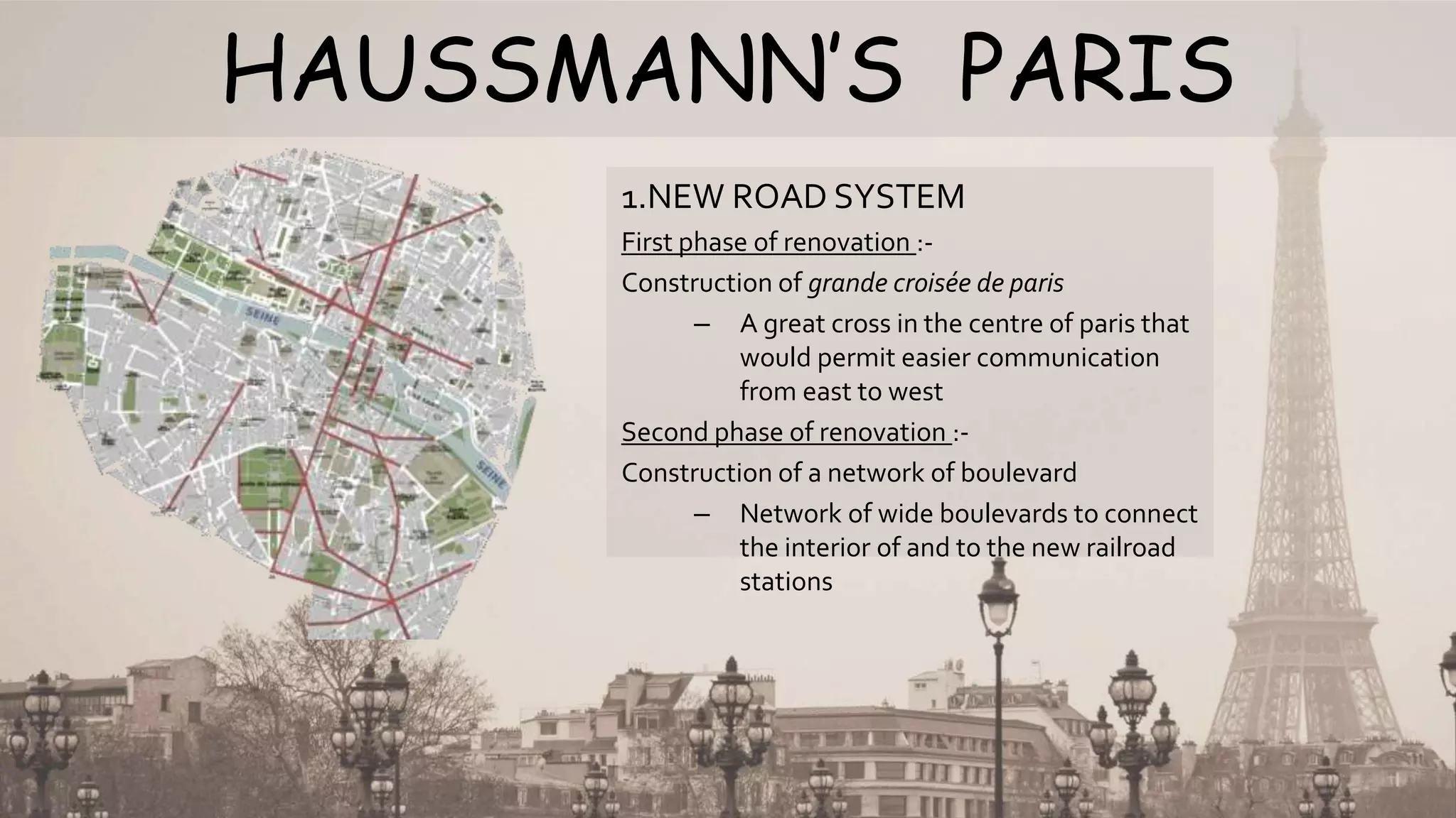 Haussmann paris | PPTX