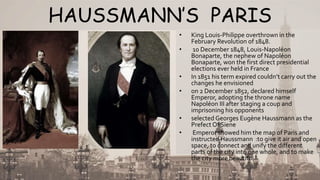 Haussmann paris | PPTX