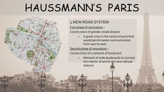 Haussmann paris | PPTX
