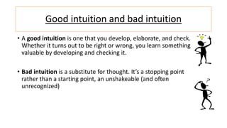 Power of intuition | PPTX