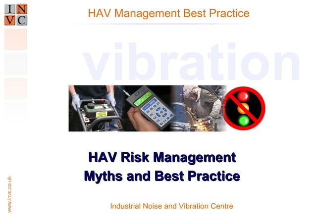 HAV Risk Management Best Practice - Myths and Reality | PPT