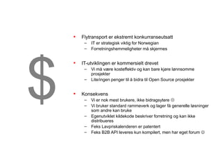 GoOpen 2010: Håvard Haug Hanssen | PPT