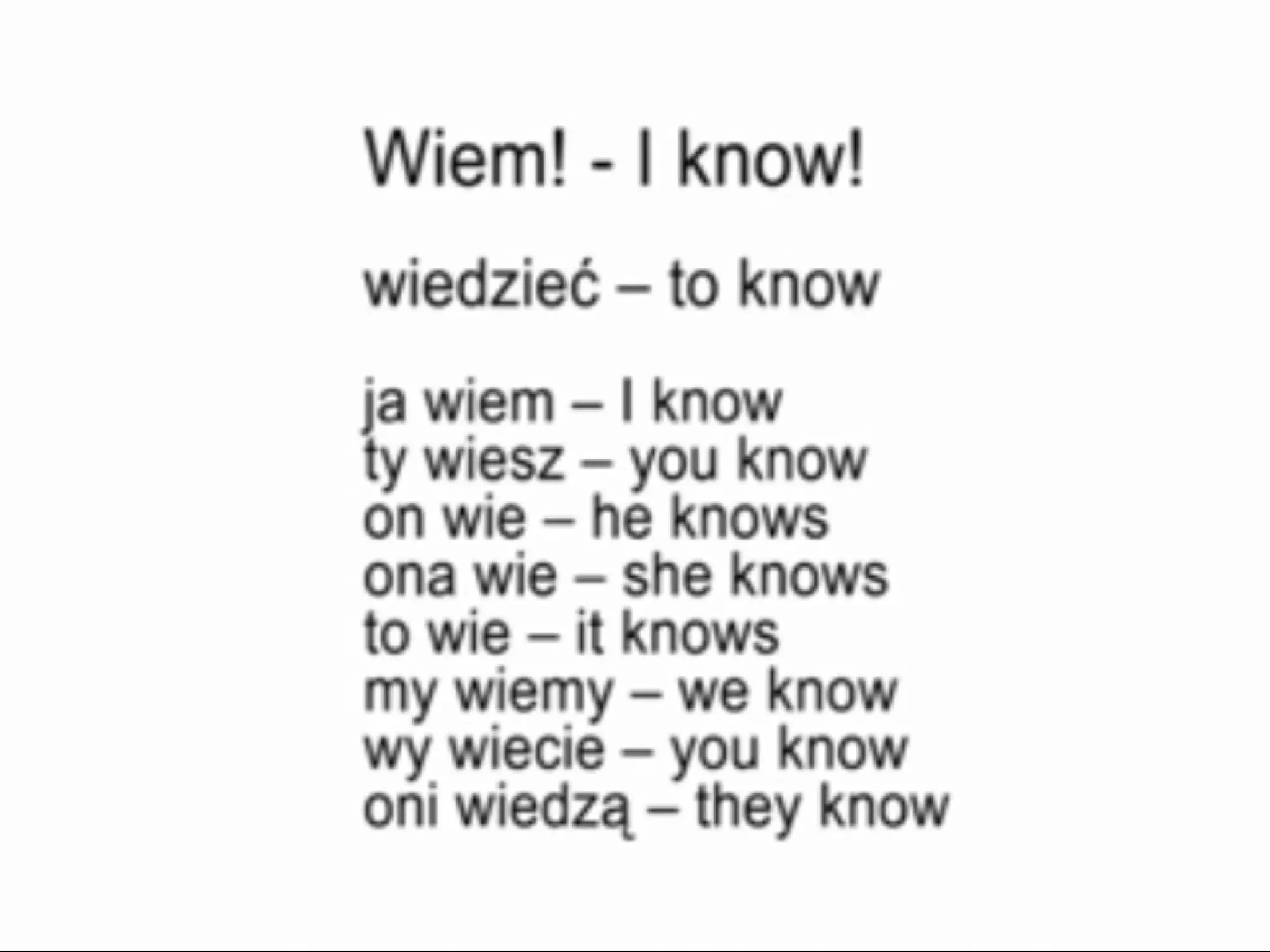 Polish Basics | PPT