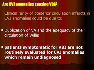 Have cranio vertebral junction anomalies been overlooked as a cause of ...