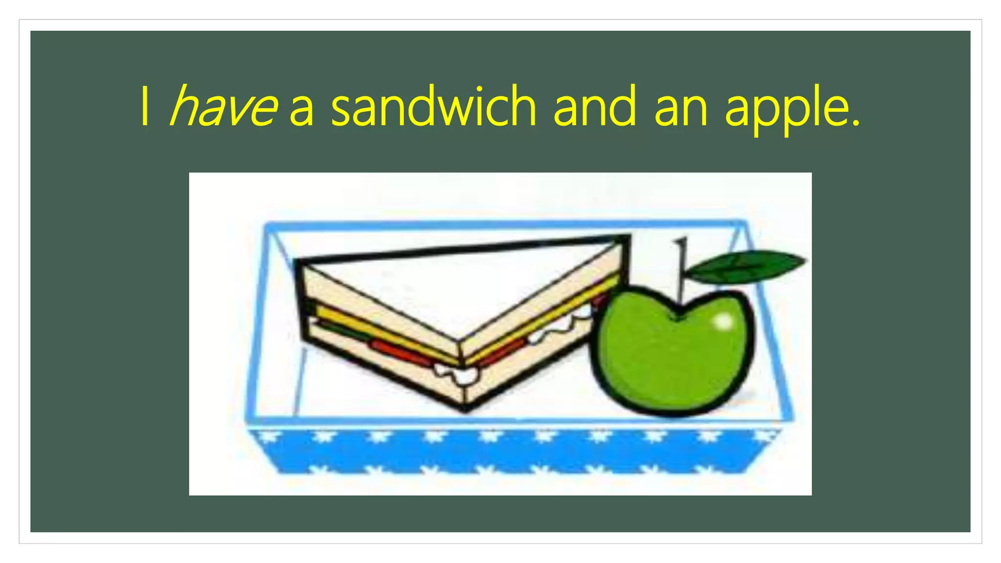 Have dont have | PPT