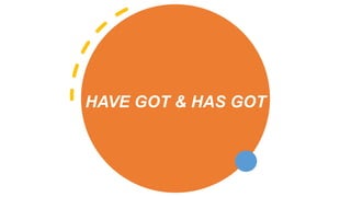 Have got & Has got - grammar | PPTX
