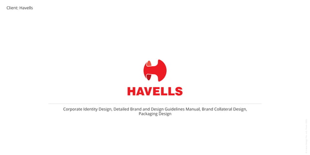 Visual Identity Design for Havells | PDF | Business | Business and Finance