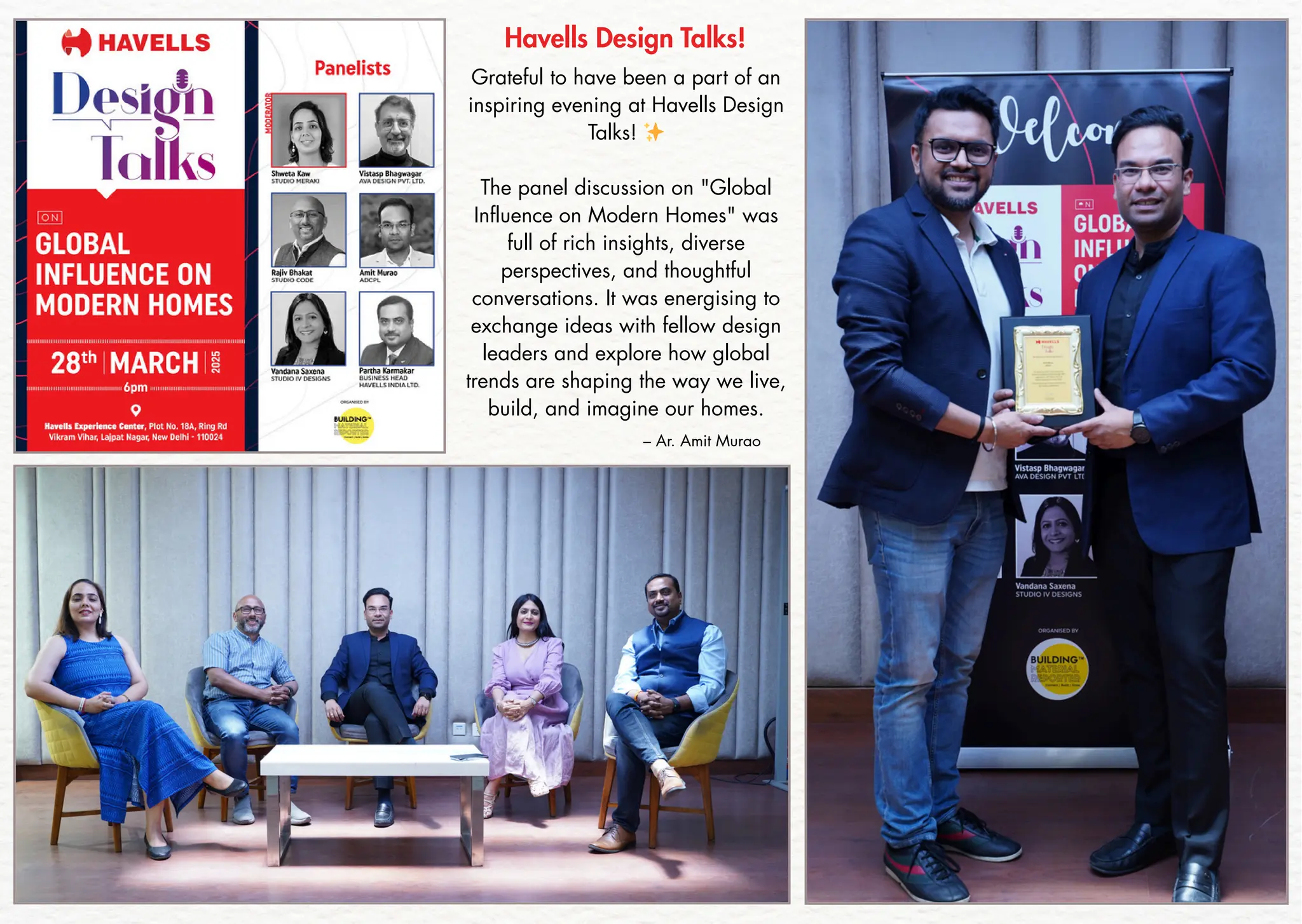 Havells Design Talk.pdf _Aashray Design Consultants Pvt Ltd | PDF