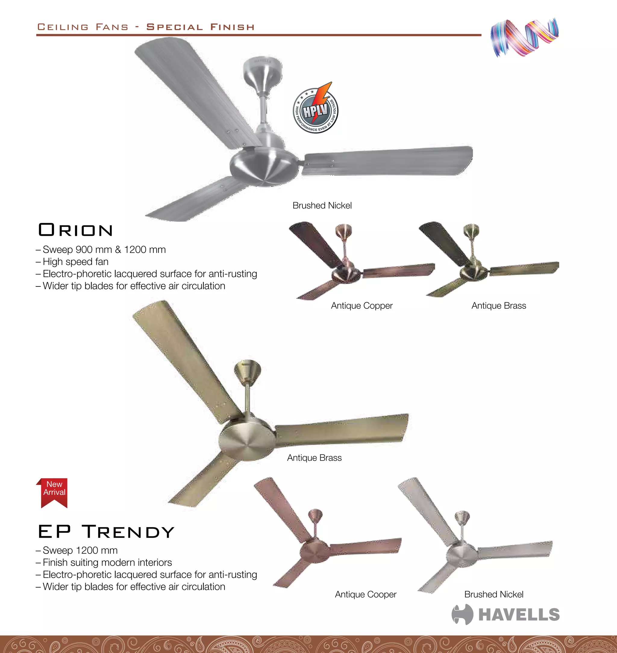 HAVELLS FAN CATALOGUE.pdf