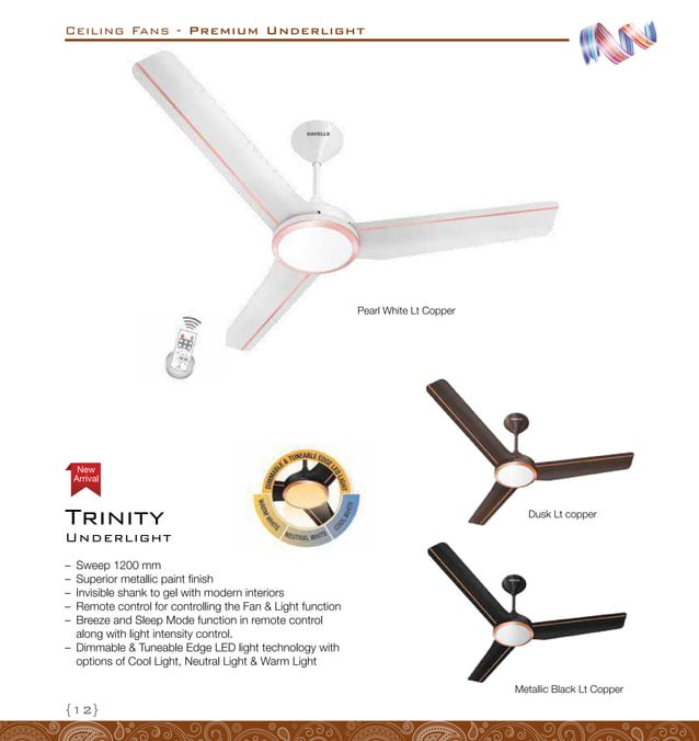 HAVELLS FAN CATALOGUE.pdf | Home Appliances | Home & Garden