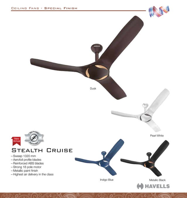 HAVELLS FAN CATALOGUE.pdf | Home Appliances | Home & Garden