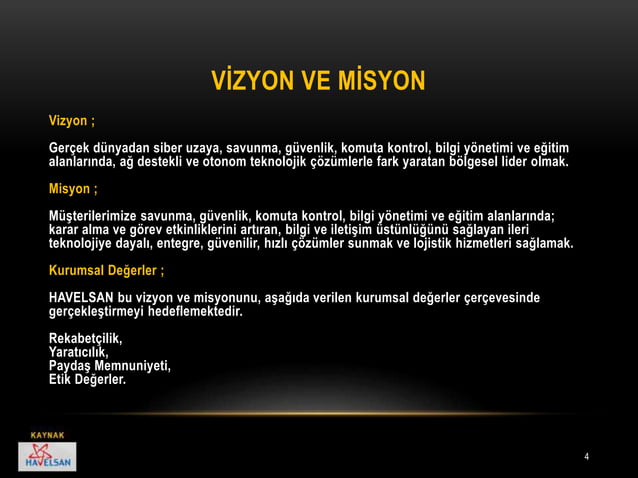 Havelsan a.ş | PPT