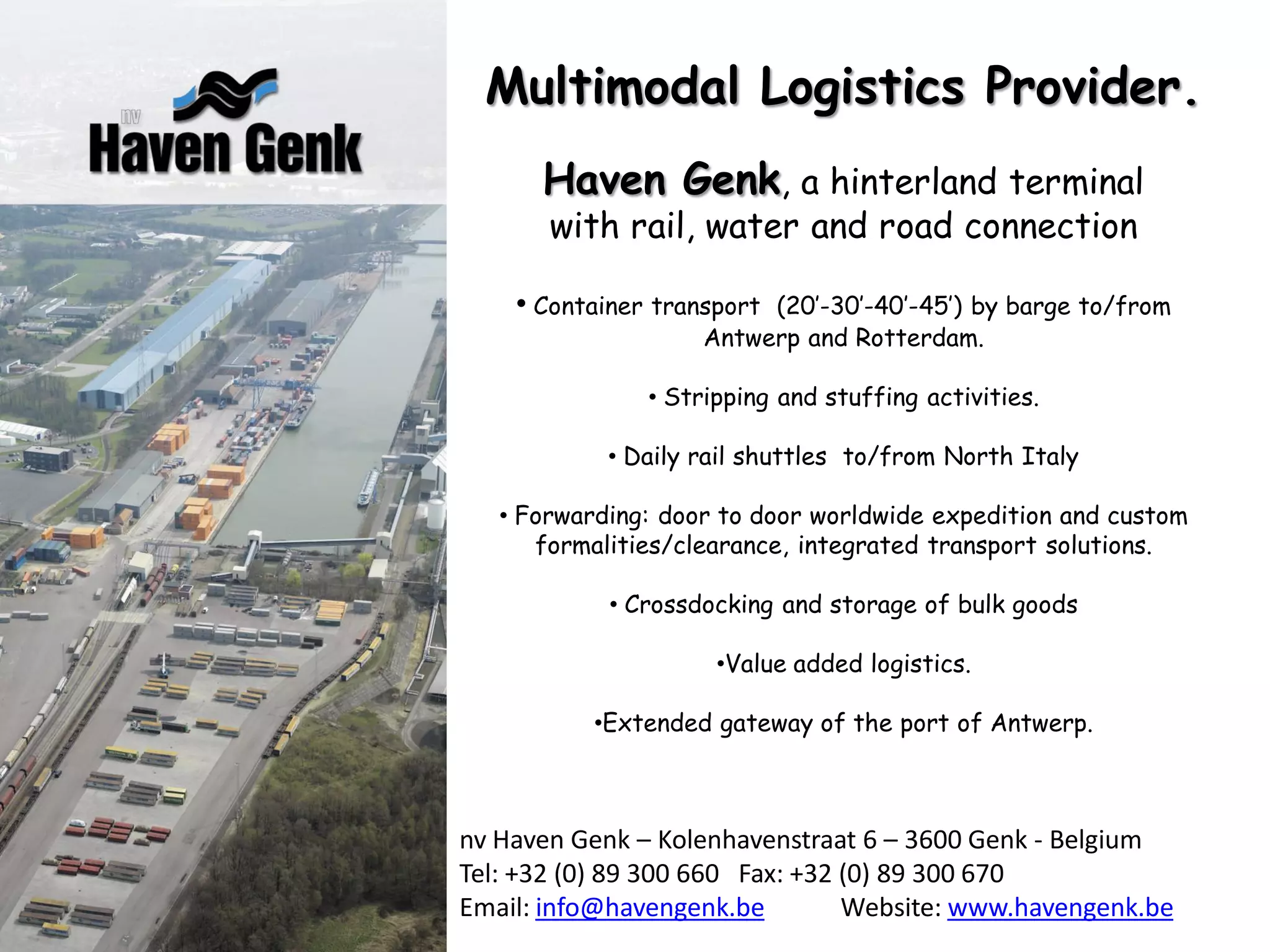 Haven Genk | PDF | Cruises | Travel Type