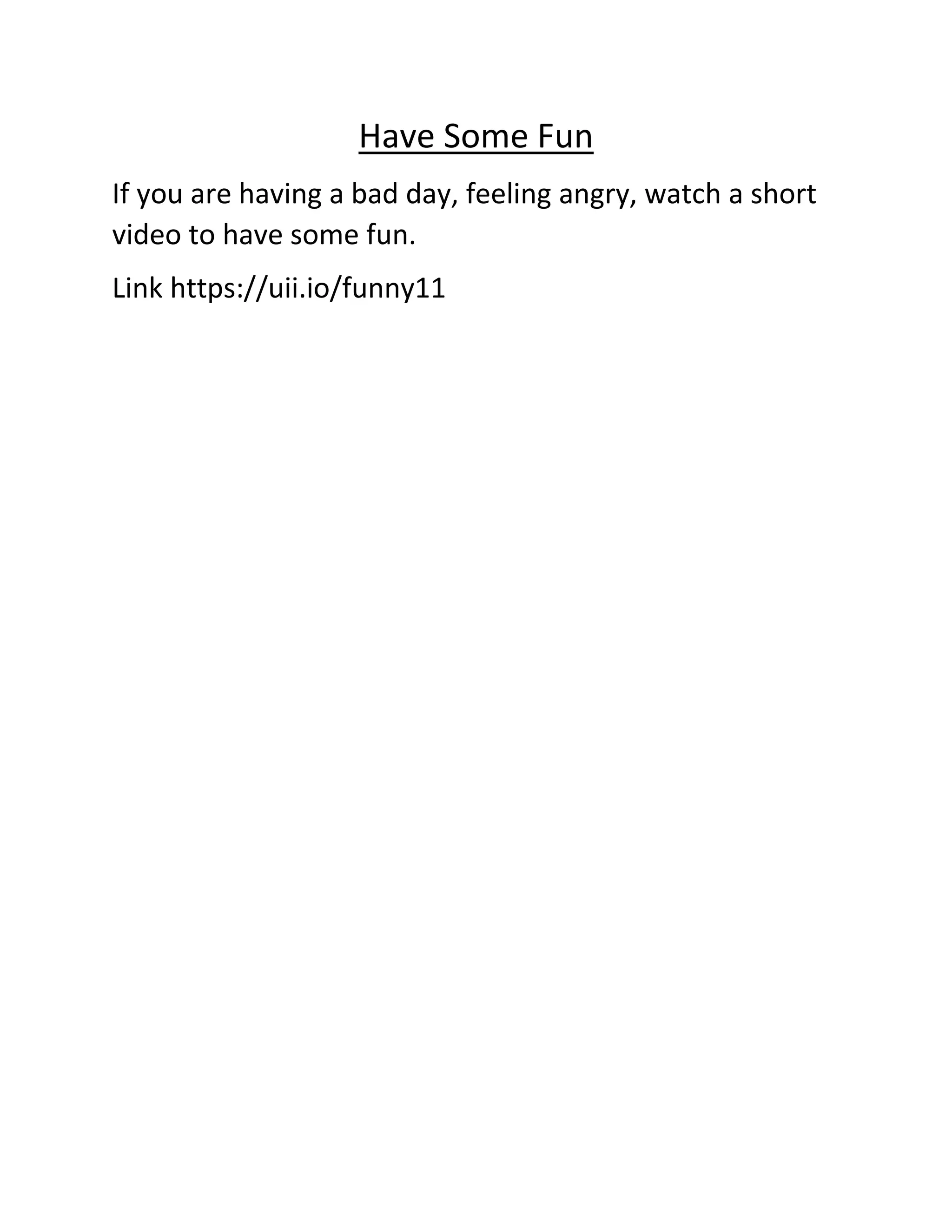 Have some fun | PDF