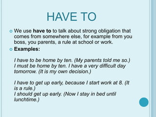 Have to and_dont_have | PPT
