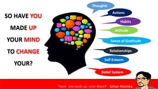 Have you made up your mind? | PPTX