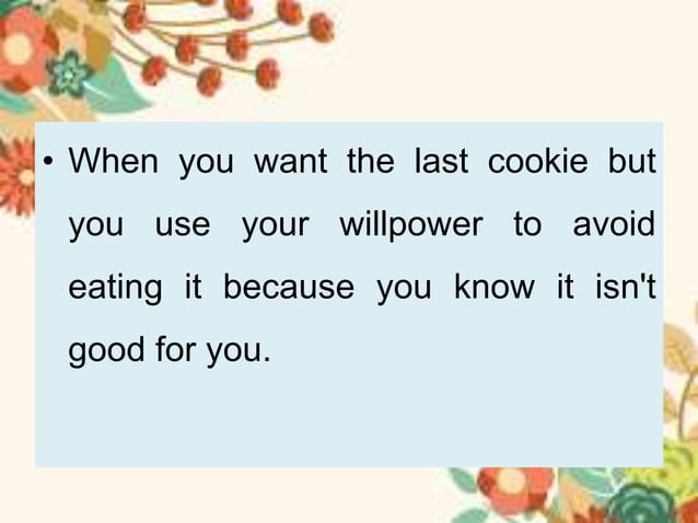 Having-Self-Control.pptx | Mental Health | Diseases and Conditions