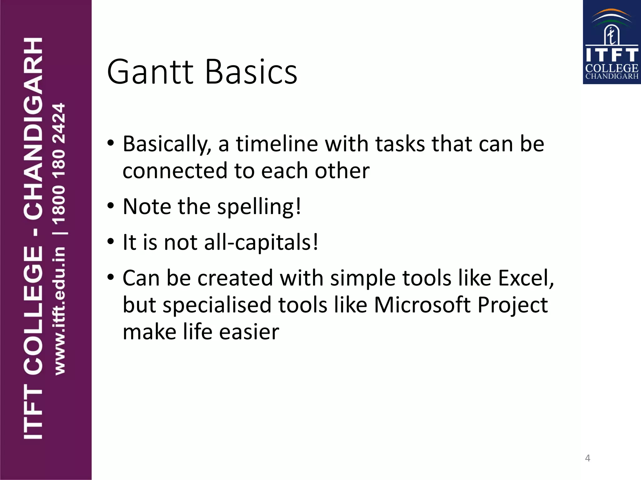 ITFT - PROJECT MANAGEMENT | PDF