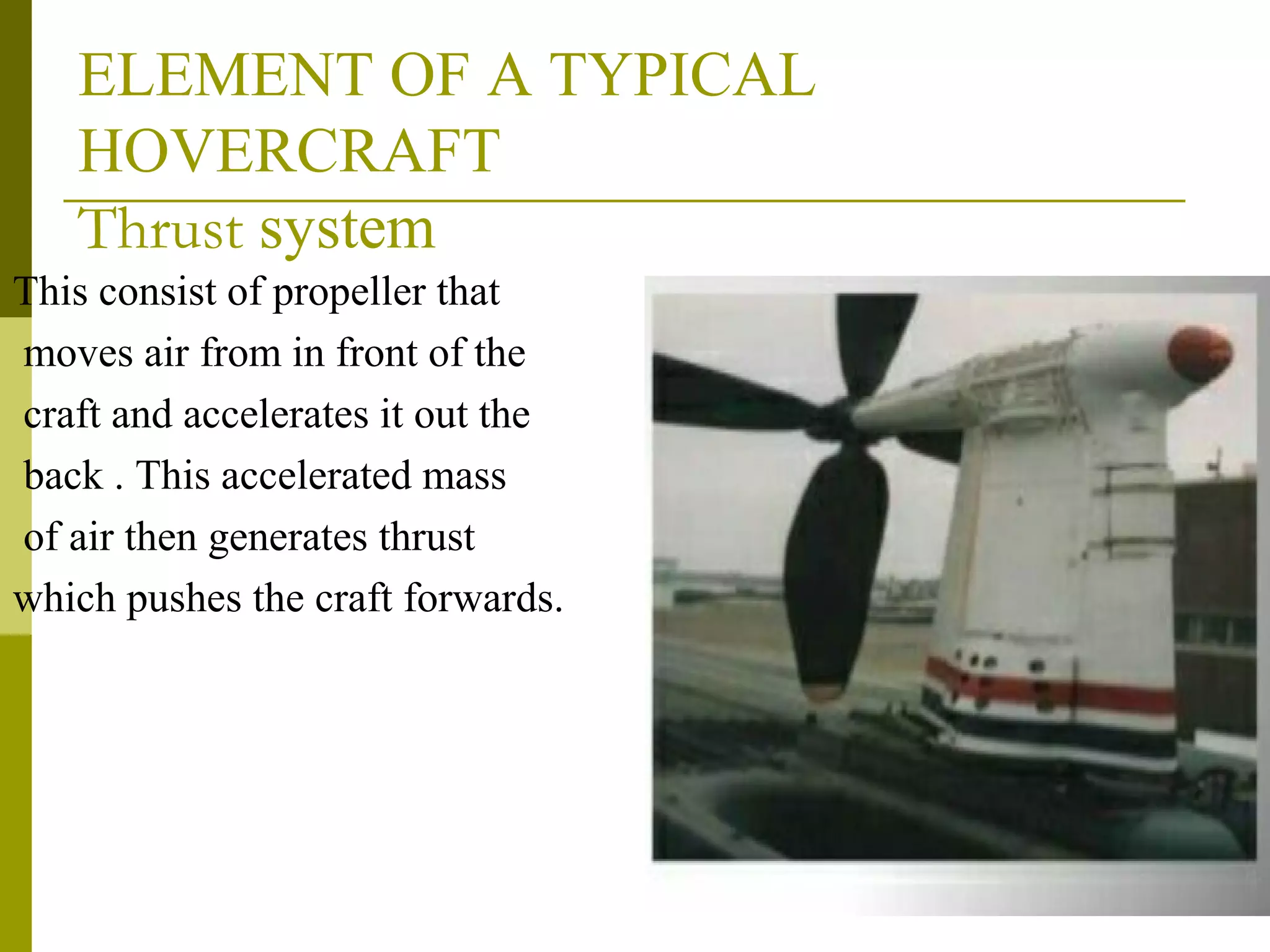 A SEMINAR ON HOVERCRAFT | PPT