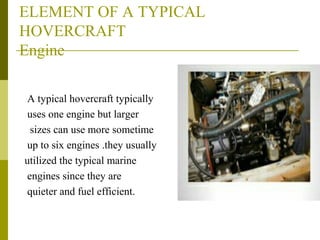 A SEMINAR ON HOVERCRAFT | PPT