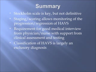 HAVS presentation IRS conference | PPT