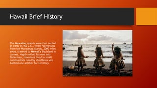 Hawaii | PPTX | North America Travel | Travel Locations