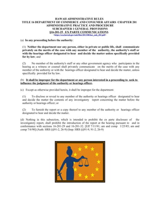 Hawaii - Case and Controversy - Hawaii Medical Board-RICO - The Rule of ...