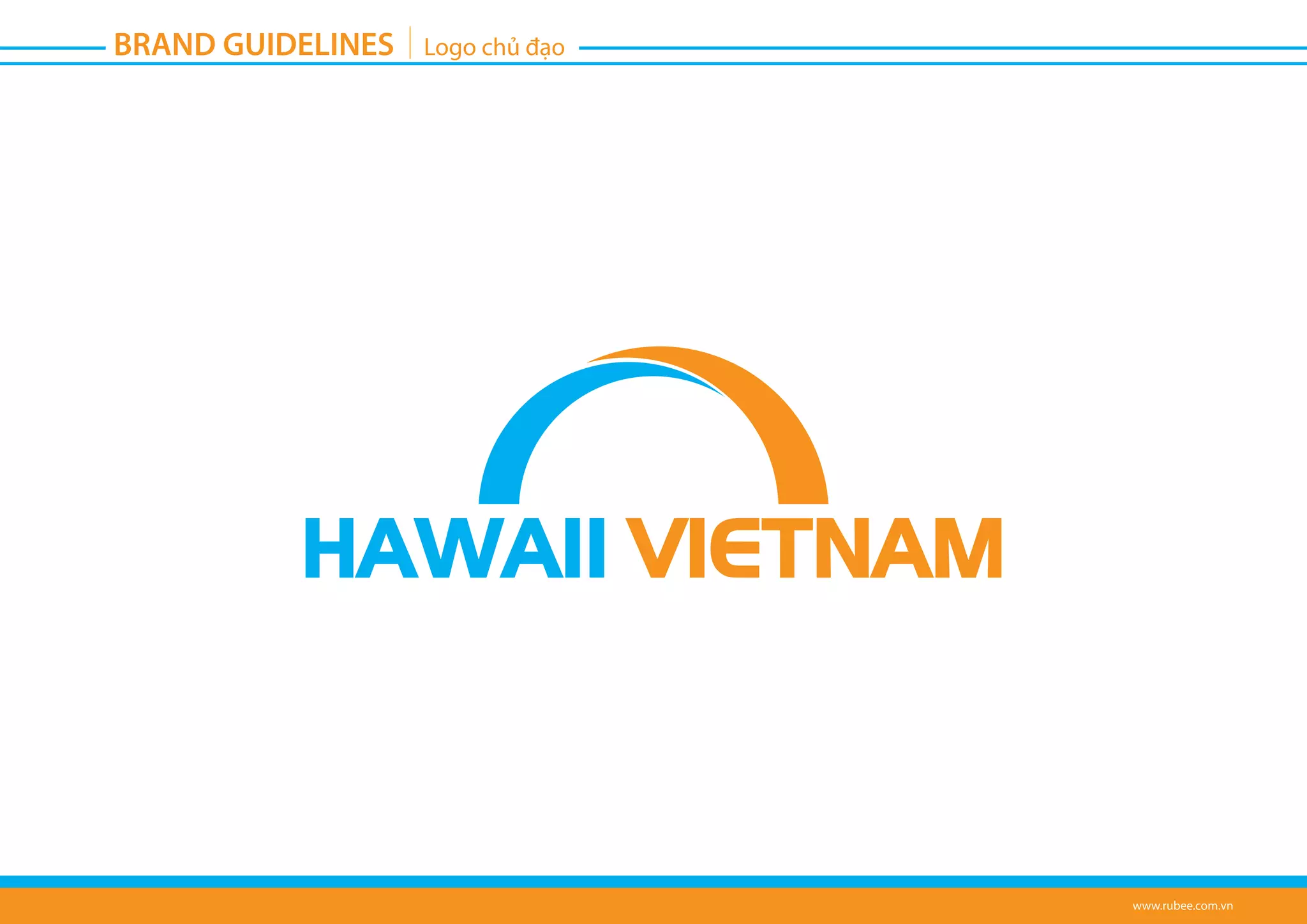 Thiết kế logo trung tâm ngoại ngữ HaWaii | PPT | Free Download