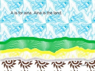 Hawaiian alphabet book-Ms. Machado's Class | PPT