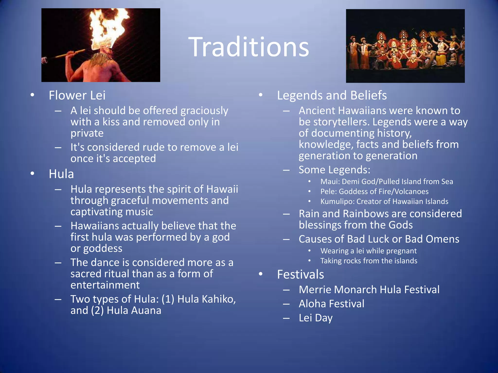 Hawaiian Culture Analysis | PPTX