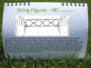 Hawaiian games | PPT